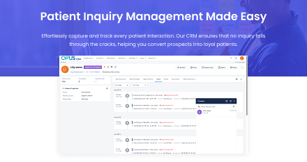 Behavioral Health CRM Solutions for Clinics | Opus