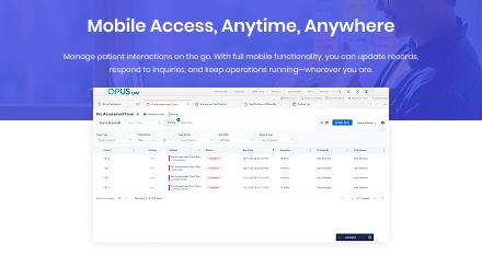 Opus CRM: Enhance Patient Engagement & Practice Growth