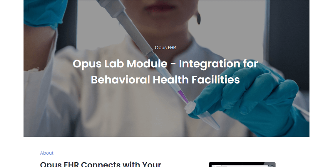 Behavioral Health EHR Software | Opus